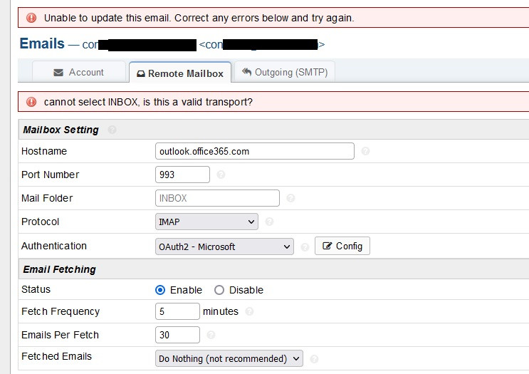 Oauth2 Office 365 Setup Issues Im Going Mad Osticket Forum